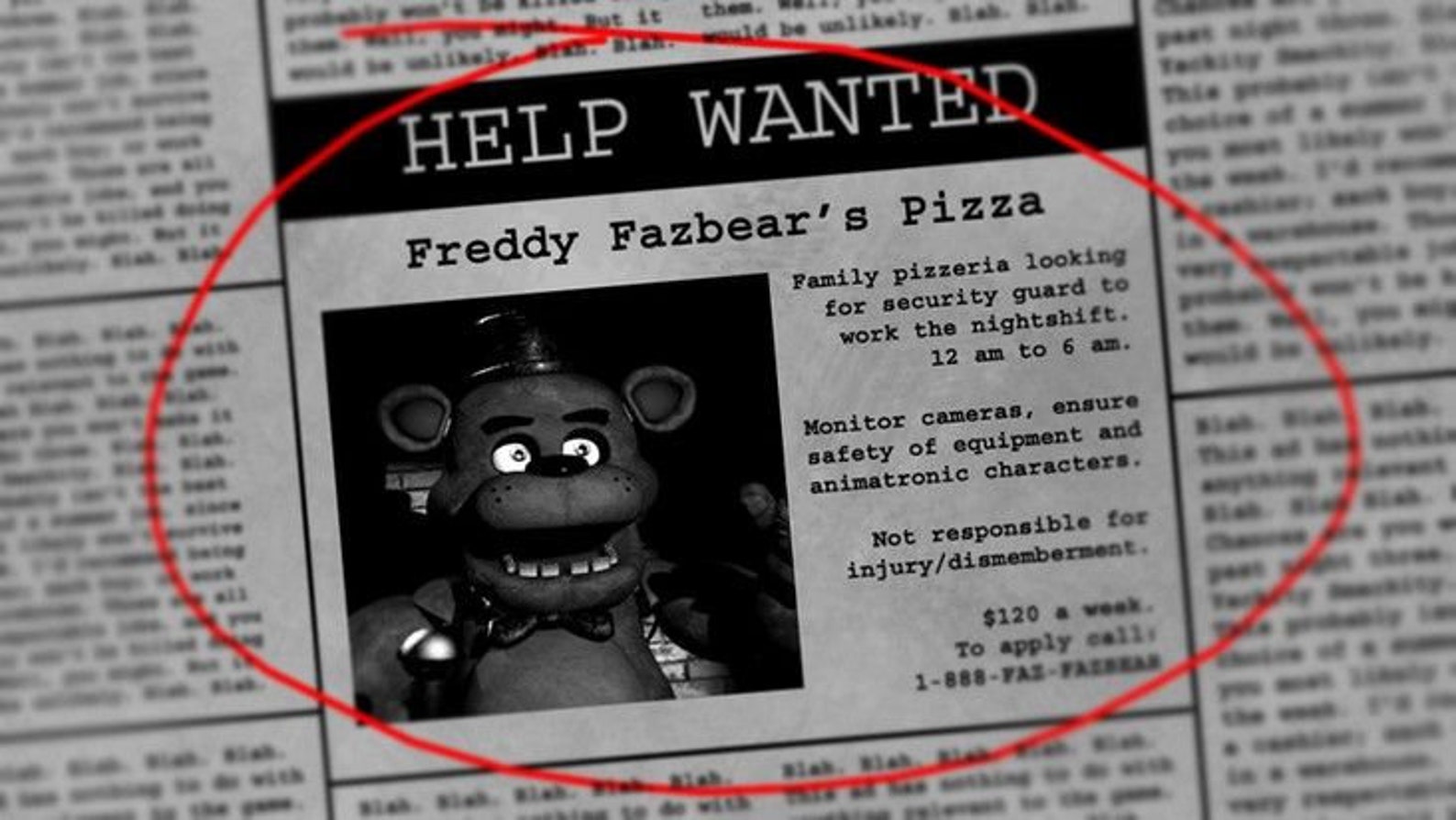 Security Breach Fnaf Poster Fnaf Birthday Fnaf Decoration | Etsy Israel