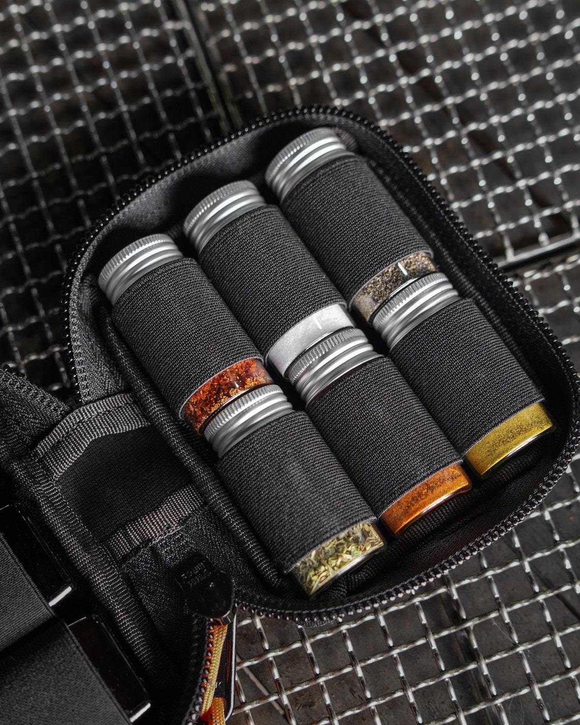 Cordura Spice Conteiner, Outdoor Spice Kit, Durable Camping Spice Kit ...