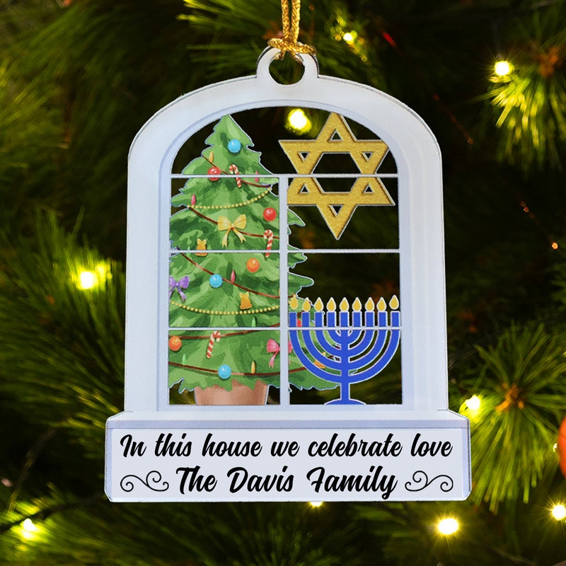 Hanukkah Ornament - Etsy