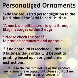 Adorable Bee Personalized Ornament, Acrylic Bee Theme Gift Christmas ...