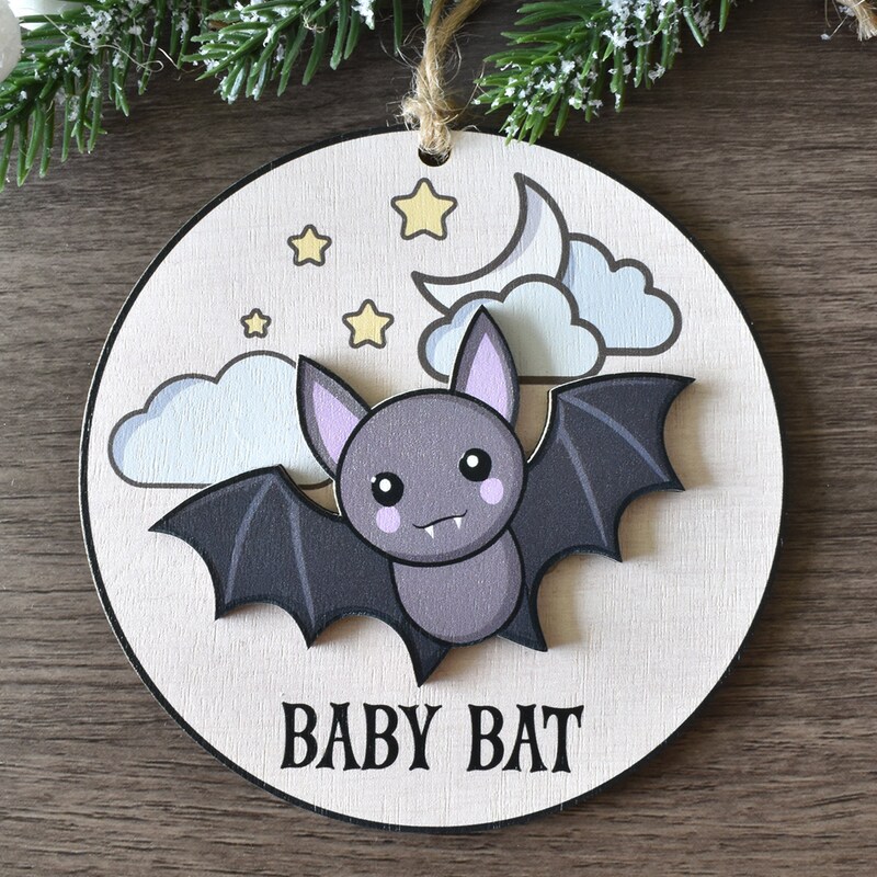 Bat Ornaments - Etsy