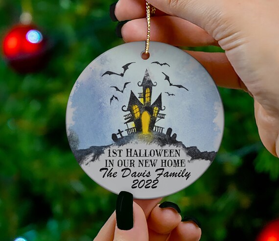 Personalized Halloween Ornament Custom Halloween Gift - Etsy