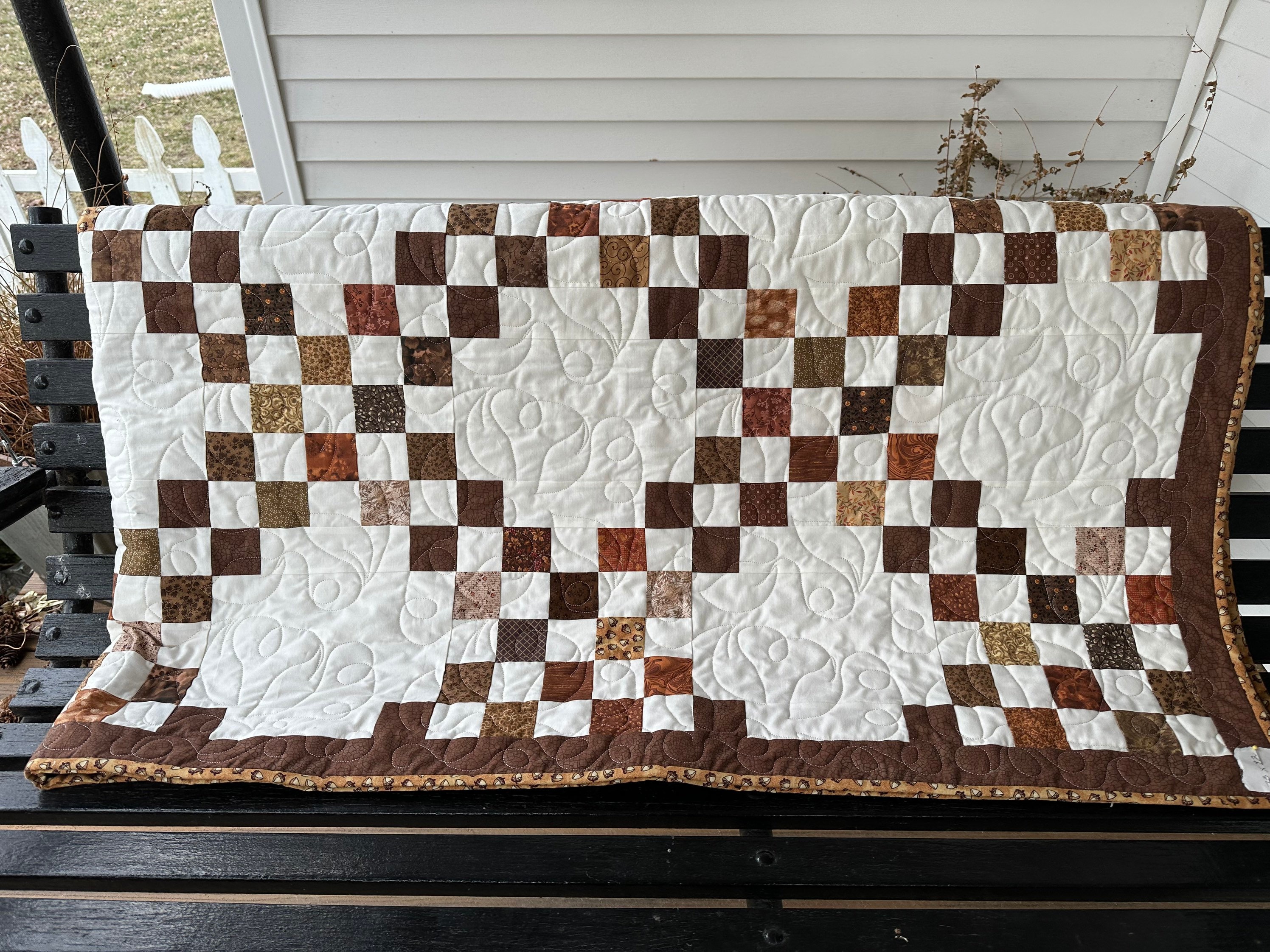 Fall Patchwork Quilt - Etsy