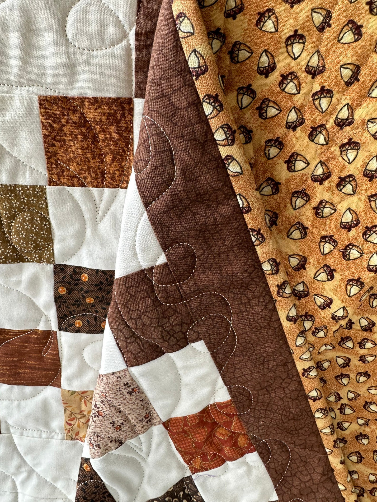 Fall Patchwork Quilt - Etsy