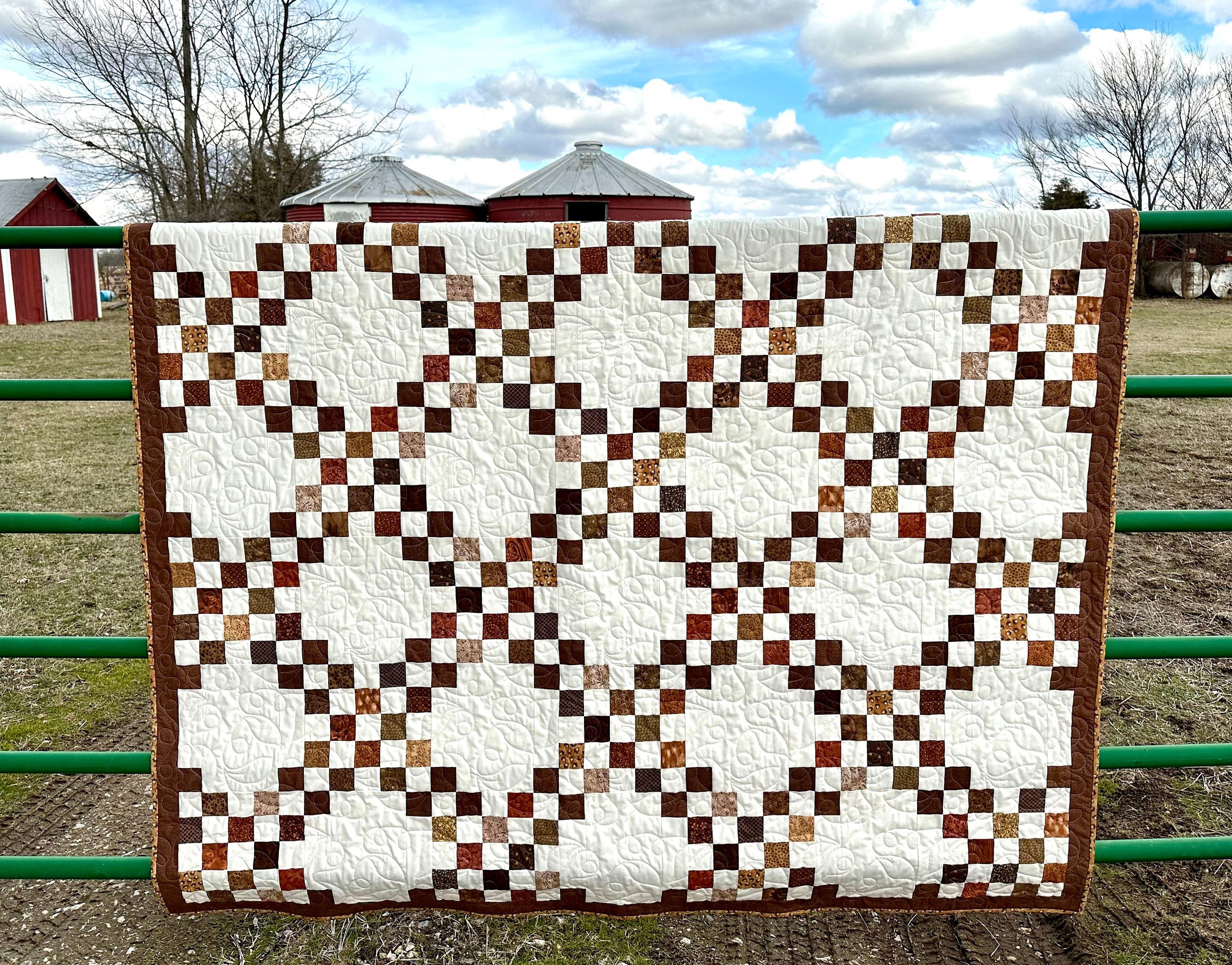 Fall Patchwork Quilt - Etsy