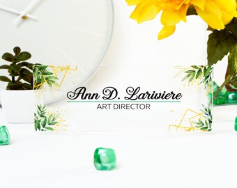 Nature Name Plate - Etsy