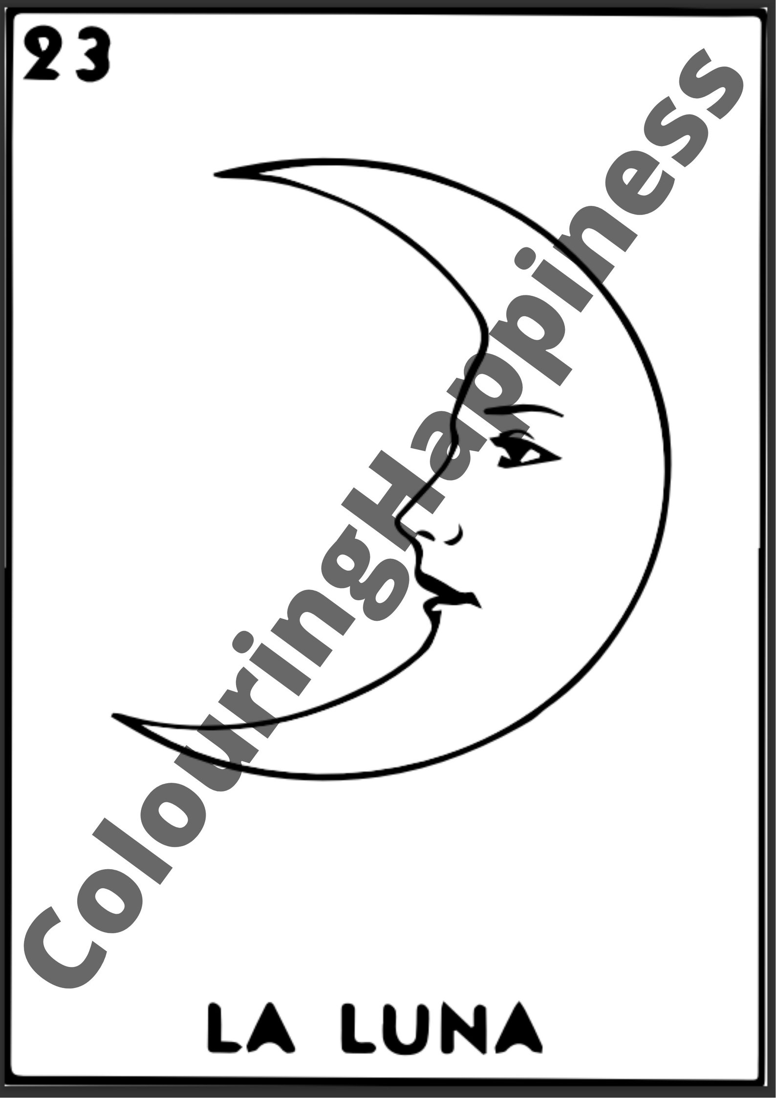 Loteria Coloring Pages Coloring Pages