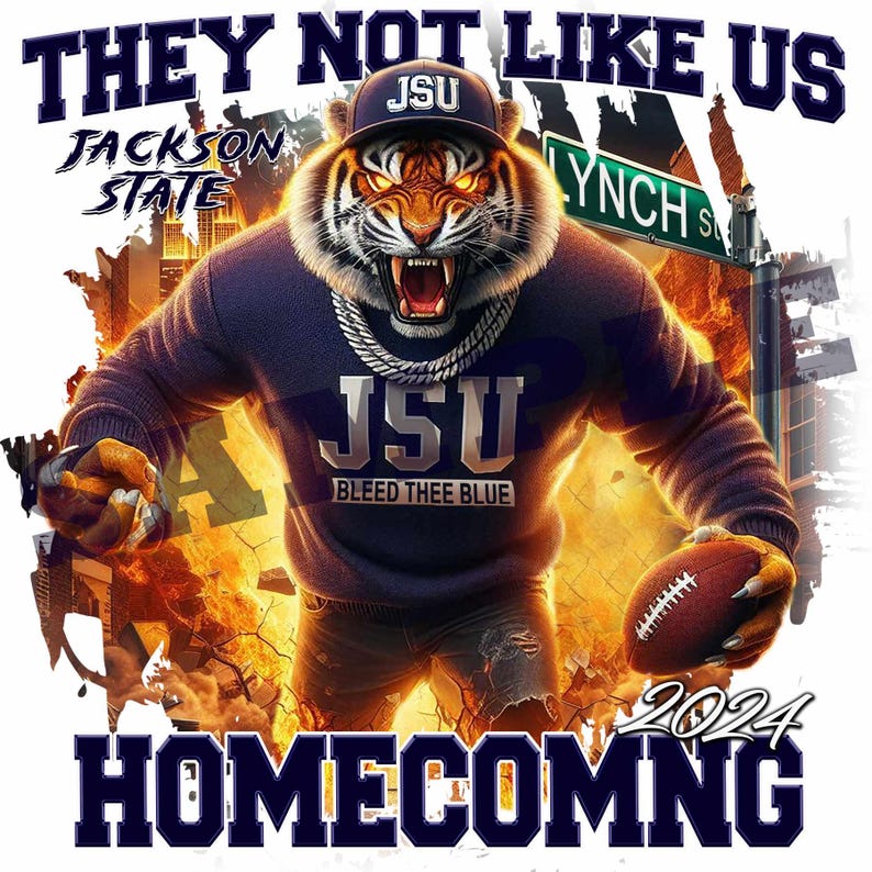 Jackson State Homecoming 2024 Design - Etsy