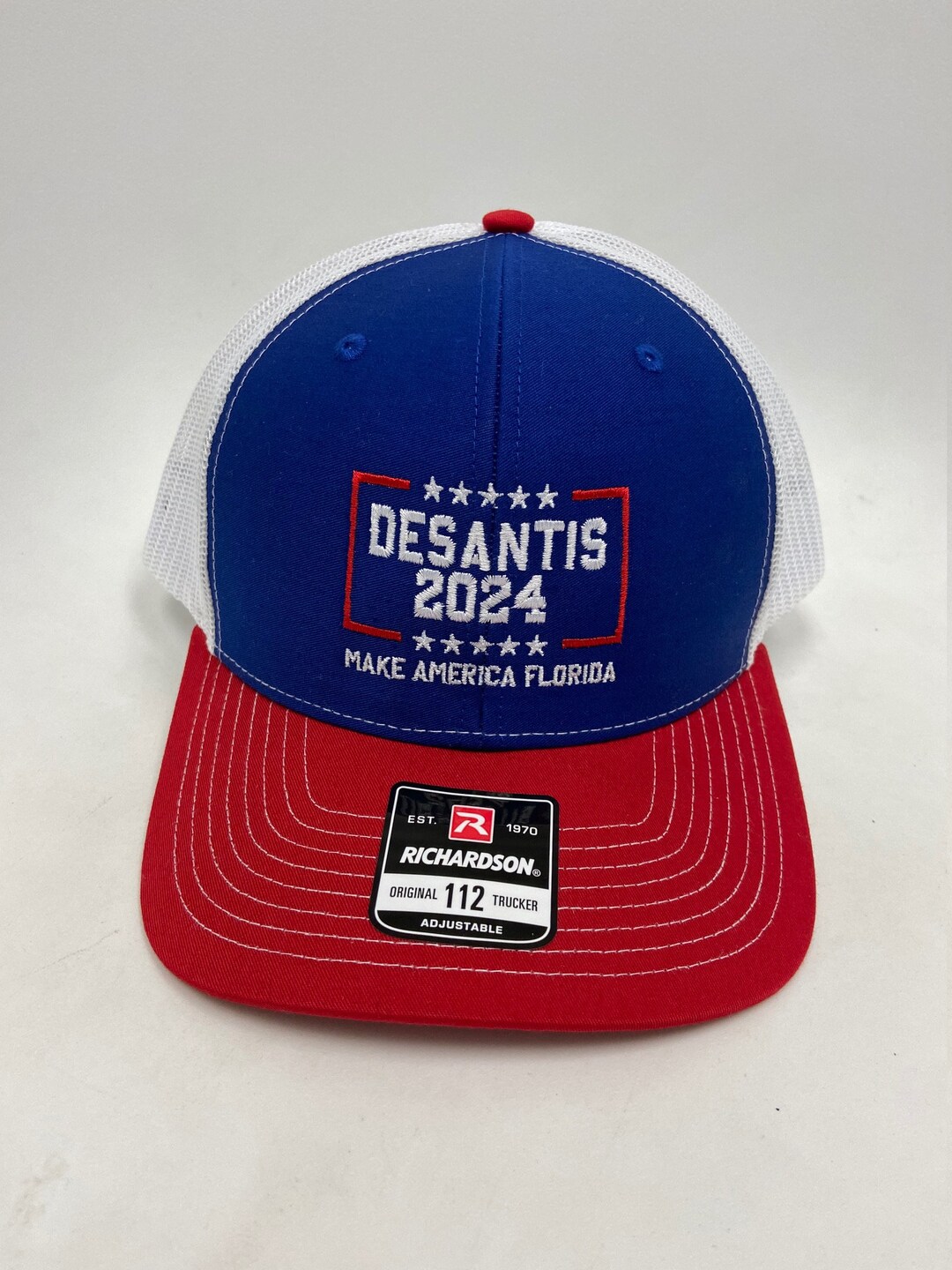 DESANTIS 2024 Make America Florida Richardson Blue/red/white Cap - Etsy