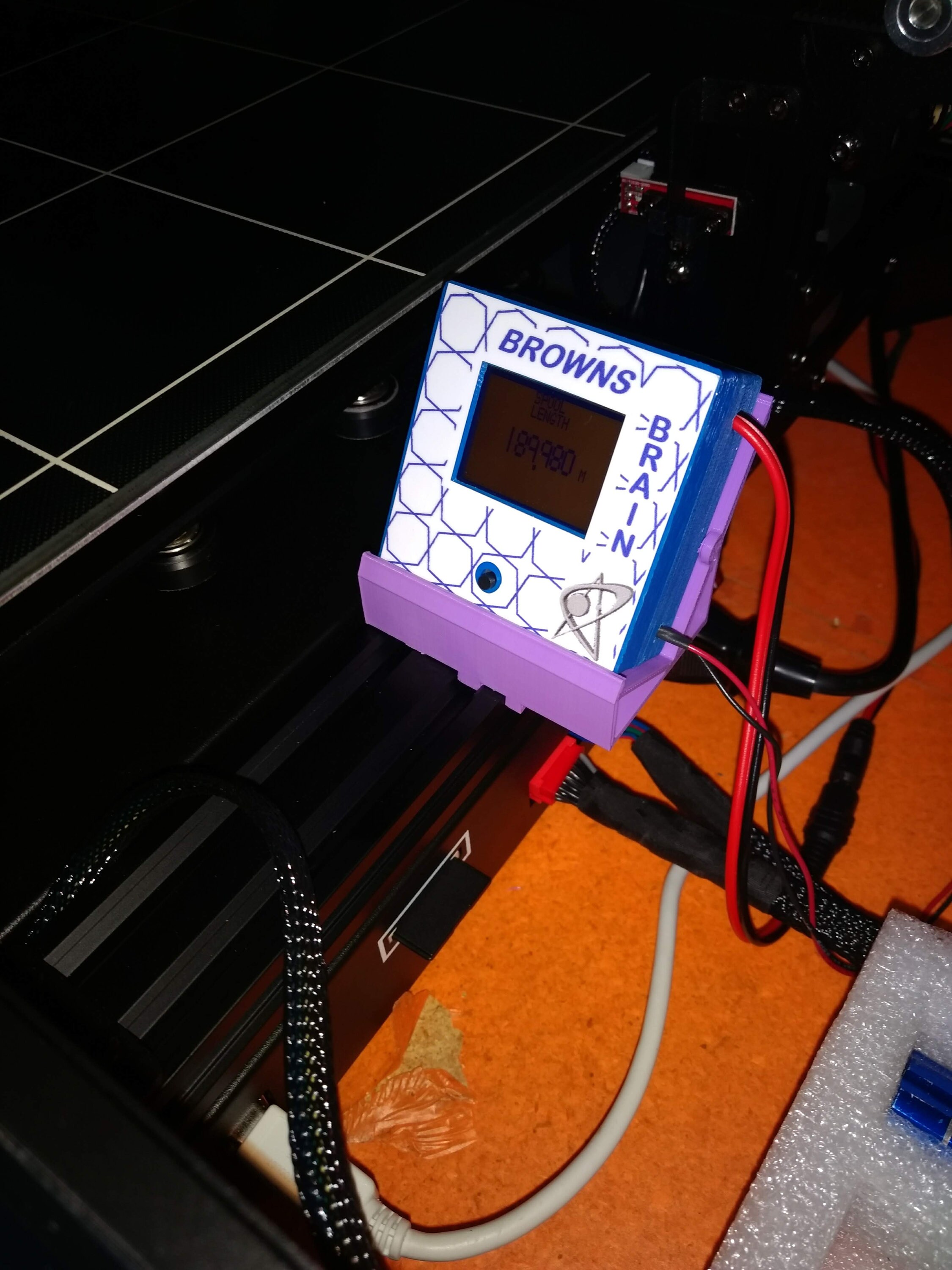 Smart Filament Spool Tracker Counter, 3D Printing Accessory - Etsy