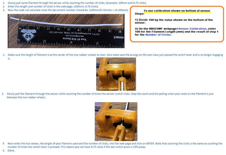 Wifi Smarter Filament Spool Tracker Counter With Spool Calculator, 3D ...