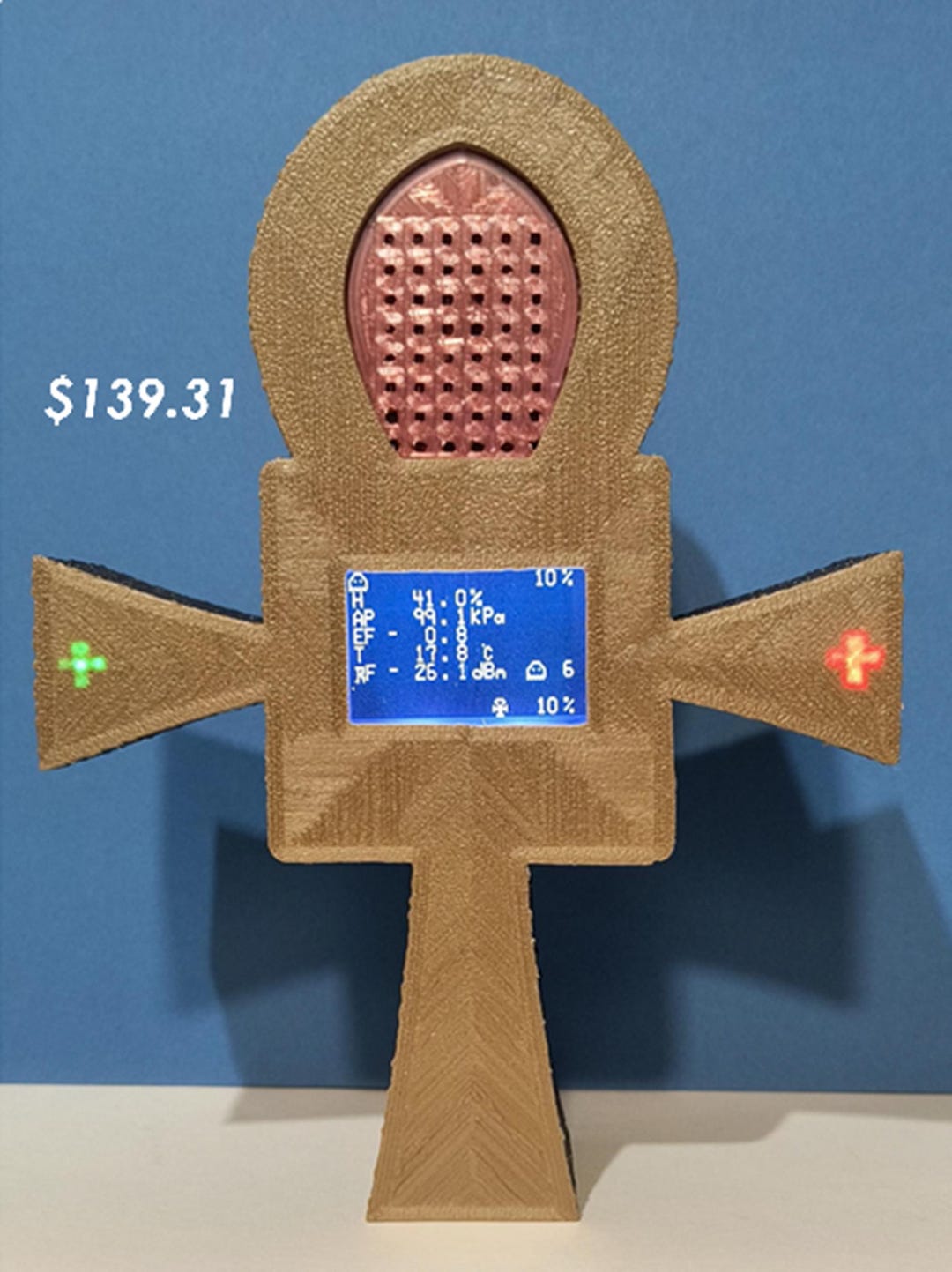 Ghost Hunting Ankh, Pressure, Temp, EMF, Static Charge, Rf, Paranormal ...