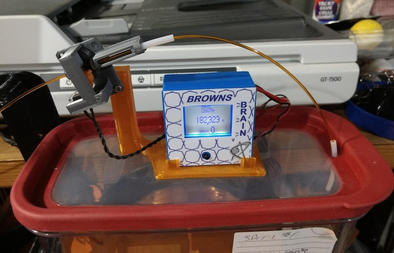 Smart Filament Spool Tracker Counter, 3D Printing Accessory - Etsy
