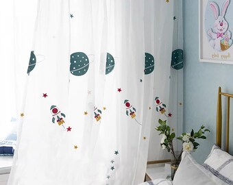 Boys Room Curtains - Etsy