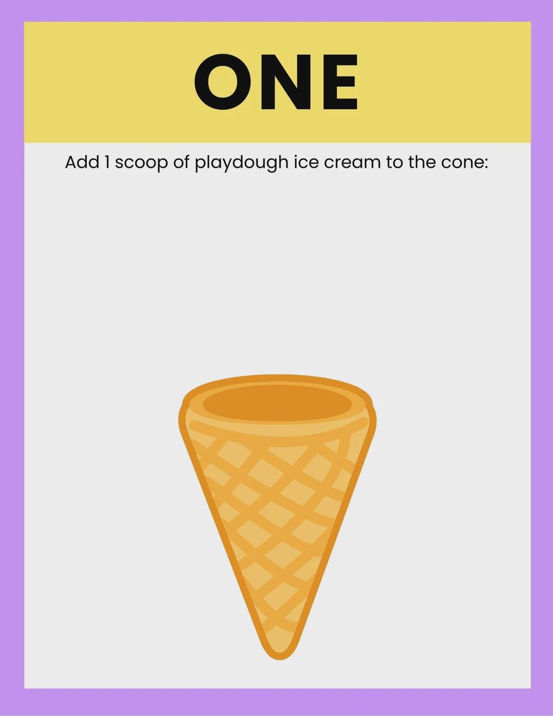 Counting Ice Cream Cones - Etsy