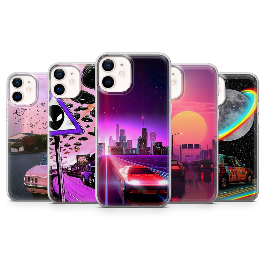 Trippy Cars Phone Case Cars Cover Fits iPhone 7 8 XR 11 & - Etsy