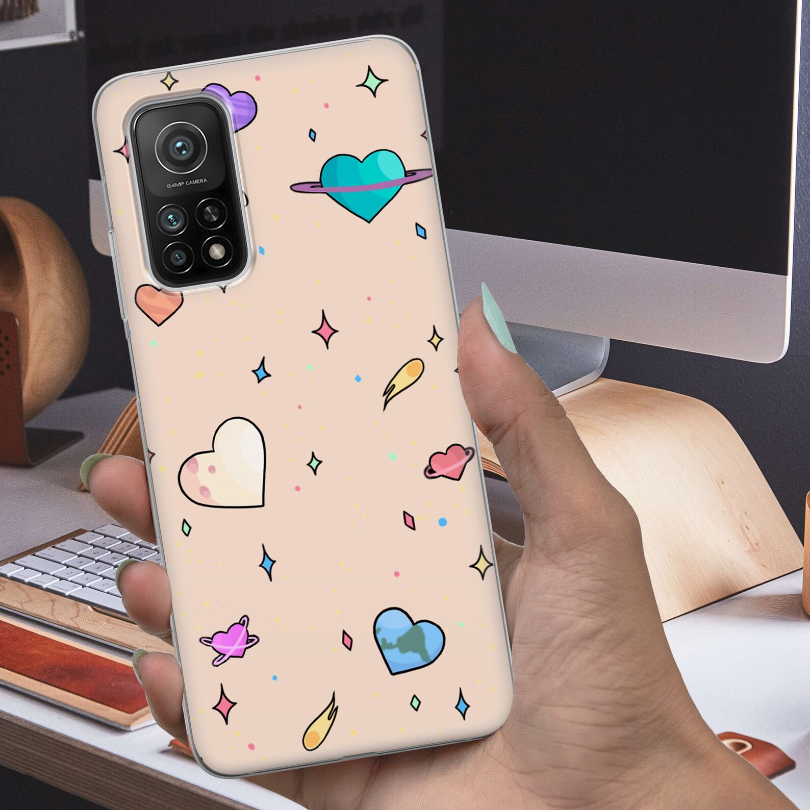 Pastel Colour Phone Case Aesthetic Cover Fits iPhone 7 8 - Etsy