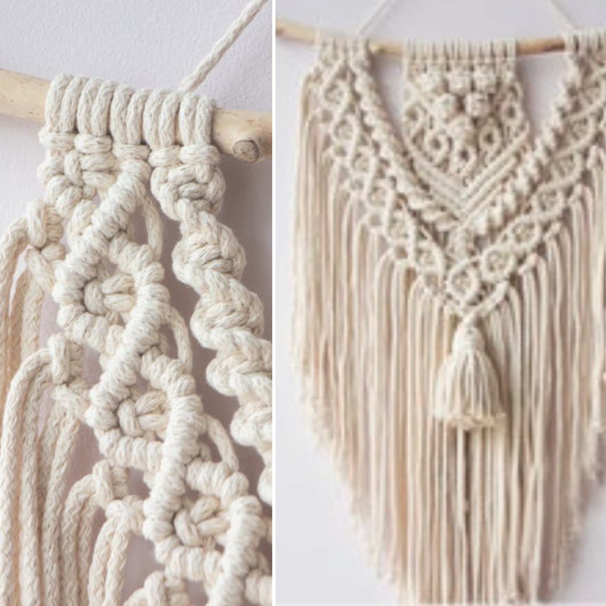 DIY Macrame Wall Hanging KIT large 60 X 85cm - Etsy UK