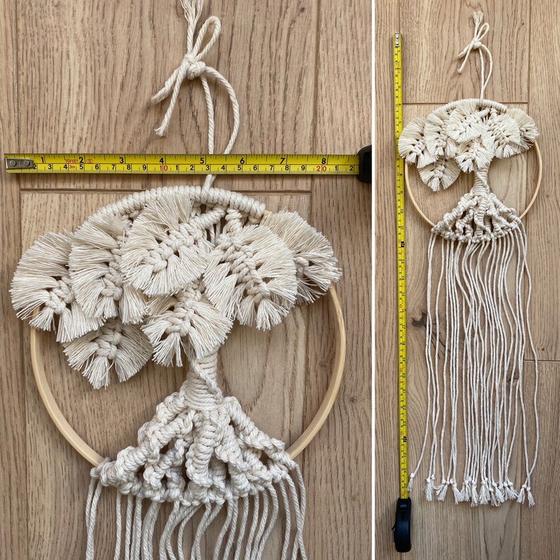 DIY Macrame Tree of Life Wall Hanging KIT 20 X 70cm - Etsy UK