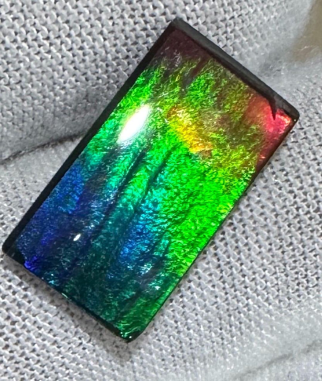 Ammolite Triplet Rectangle - Etsy