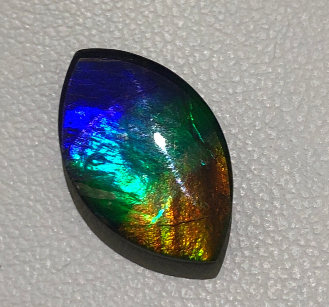 Ammolite Triplets Marquise - Etsy