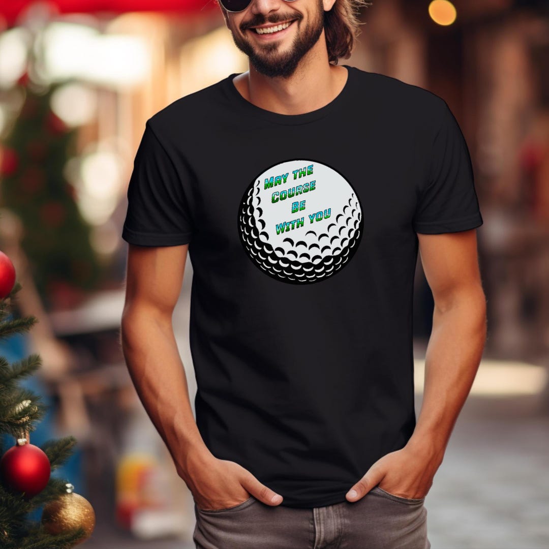 Funny Golf Shirt, Nerd Golf Tshirt, Golf Graphic Tee, Star Wars Humor ...