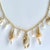 Seashell and Freshwater Pearl Necklace - Real Seashell Charm Necklace ...
