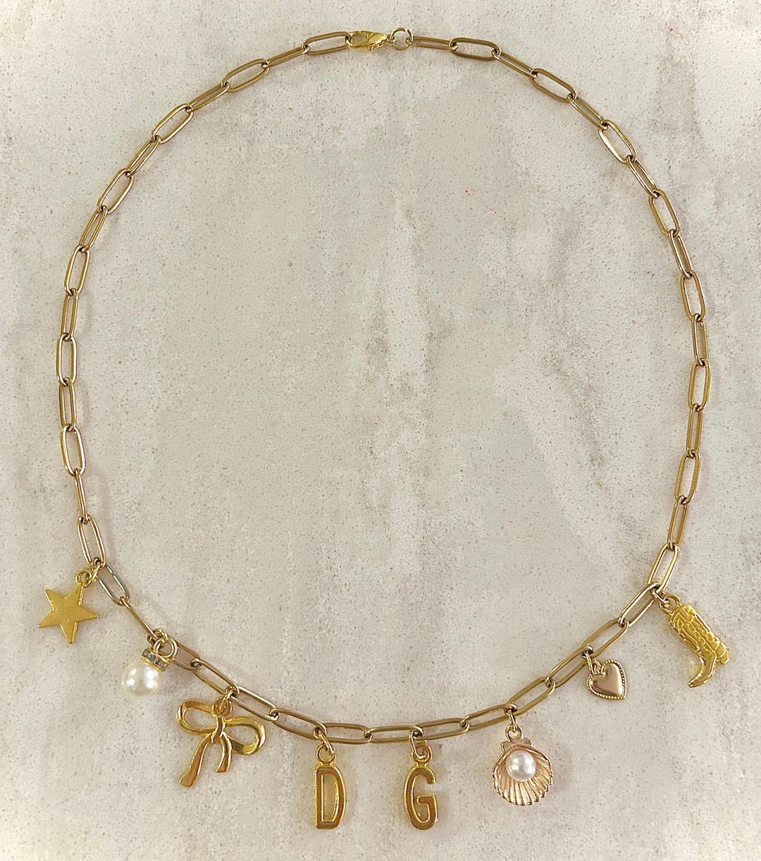 Delta Gamma Charm Necklace DG Charm Necklace Coastal Cowgirl Sorority ...