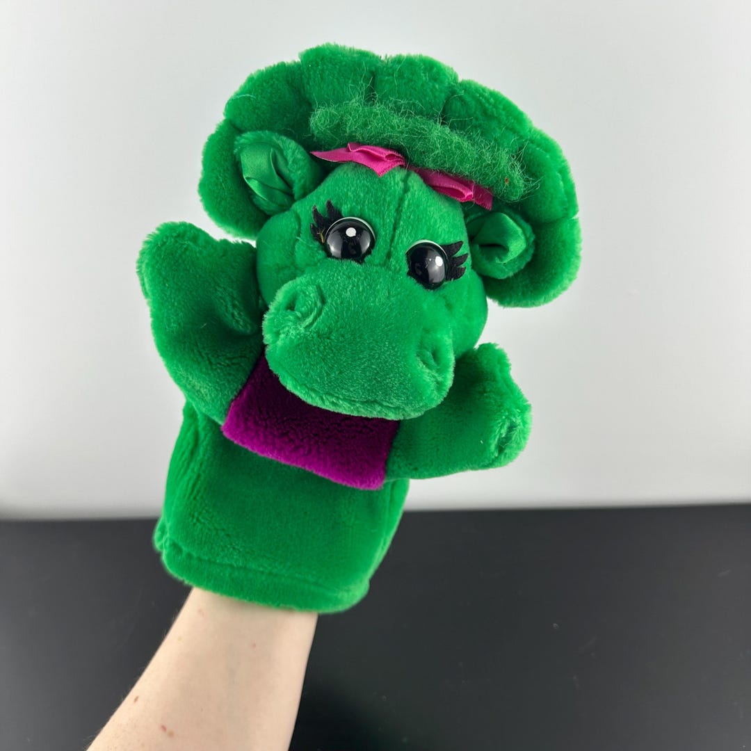 Vintage Baby Bop Hand Puppet 90's From Barney Plush Lyons Barney ...