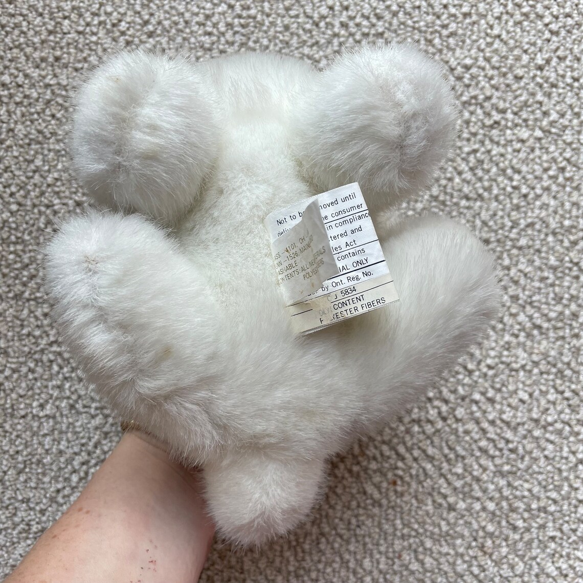 Vintage 1988 Summit Collection Plush Bunny Rabbit Stuffed Animal 80s ...