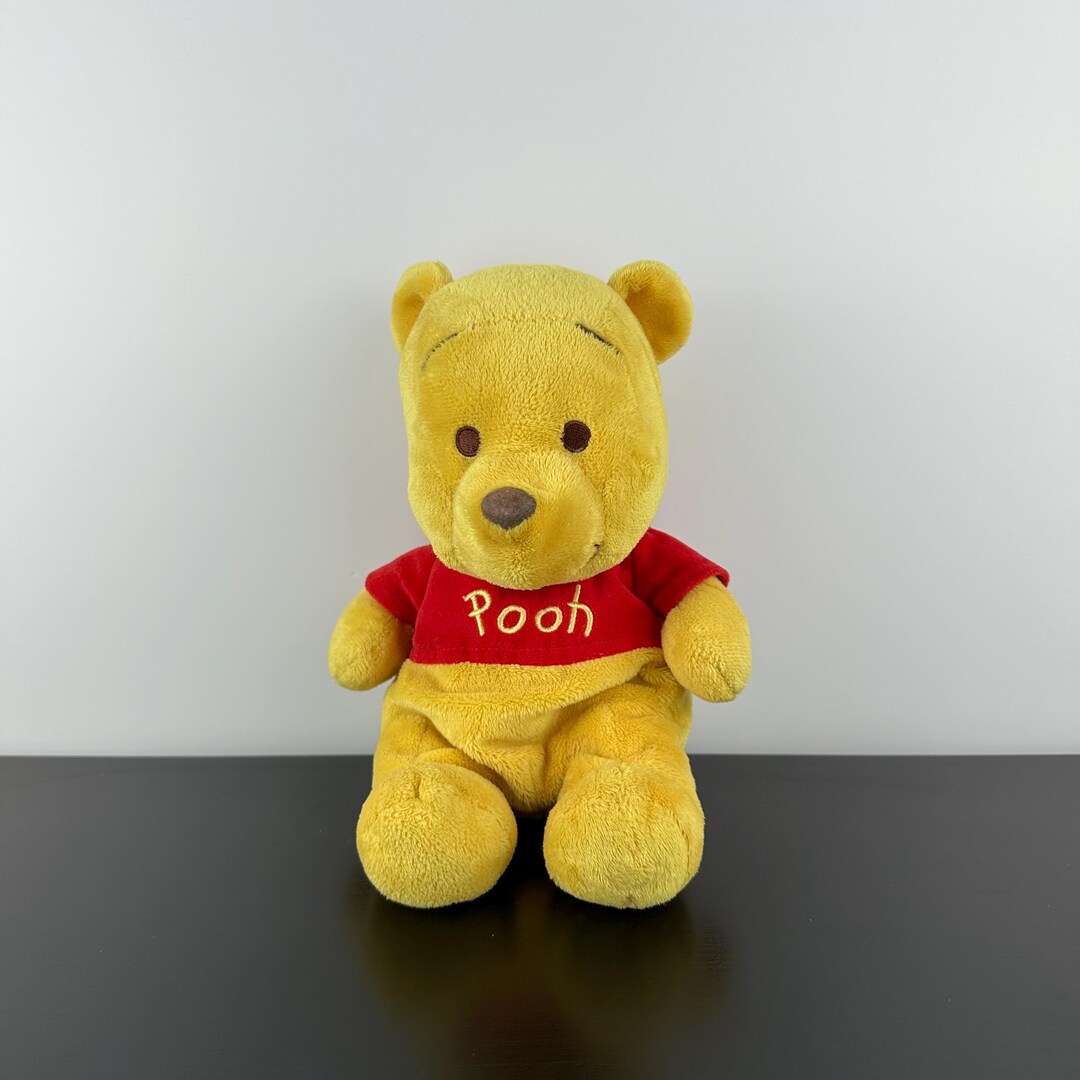 TY Beanie Buddy Winnie the Pooh 10” Plush Stuffed Animal Vintage ...