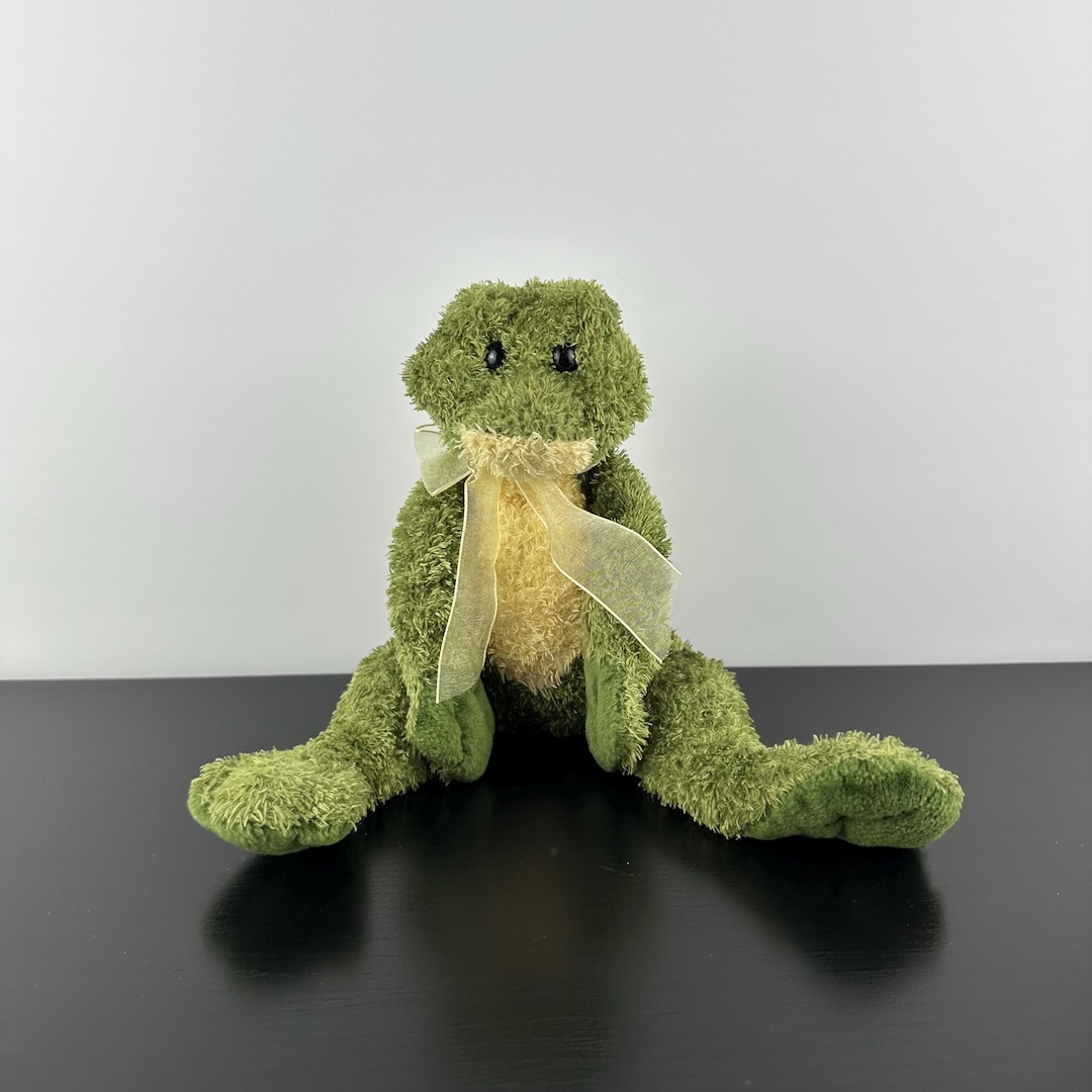 Vintage Douglas Cuddle Toys Frog Plush Stuffed Animal 10” - Etsy