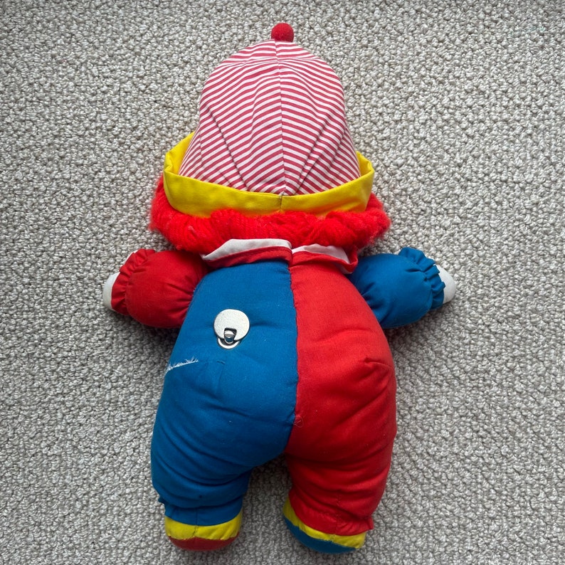 Clown Vintage Amtoy Wind up Musical Clown Doll Plush Toy 11 Inches ...