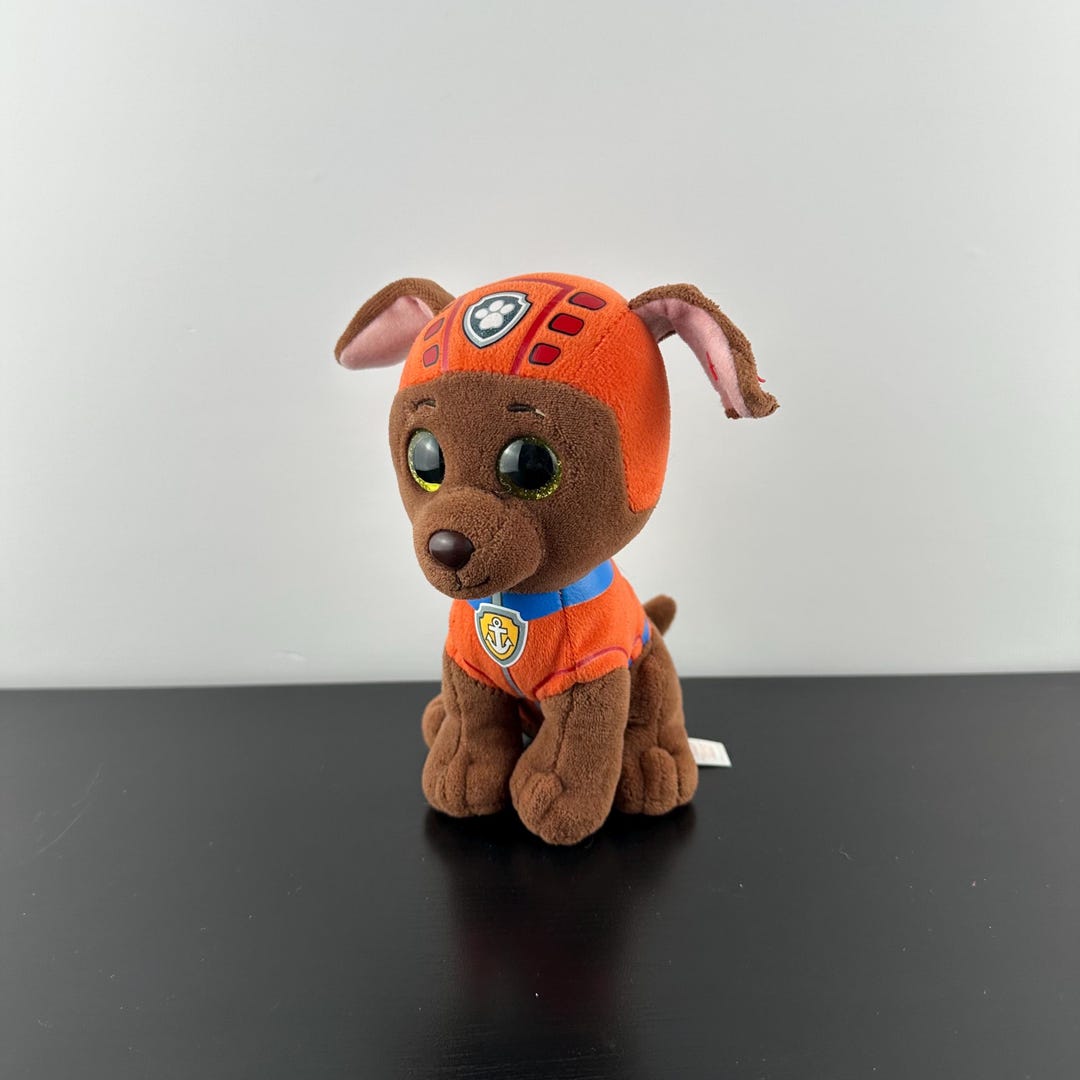 TY Beanie Boos 6” Paw Patrol ZUMA Plush Stuffed Animal Vintage - Etsy