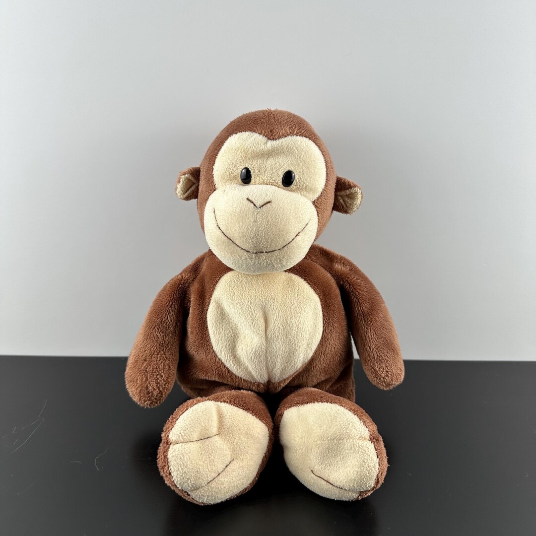 Vintage TY Pluffies Collection Dangles the Brown Monkey 10 RARE Plush ...
