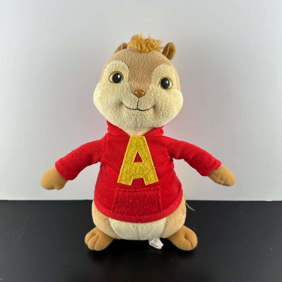 Vintage TY Beanie Babies Buddies Alvin From Alvin and the Chipmunks Red ...