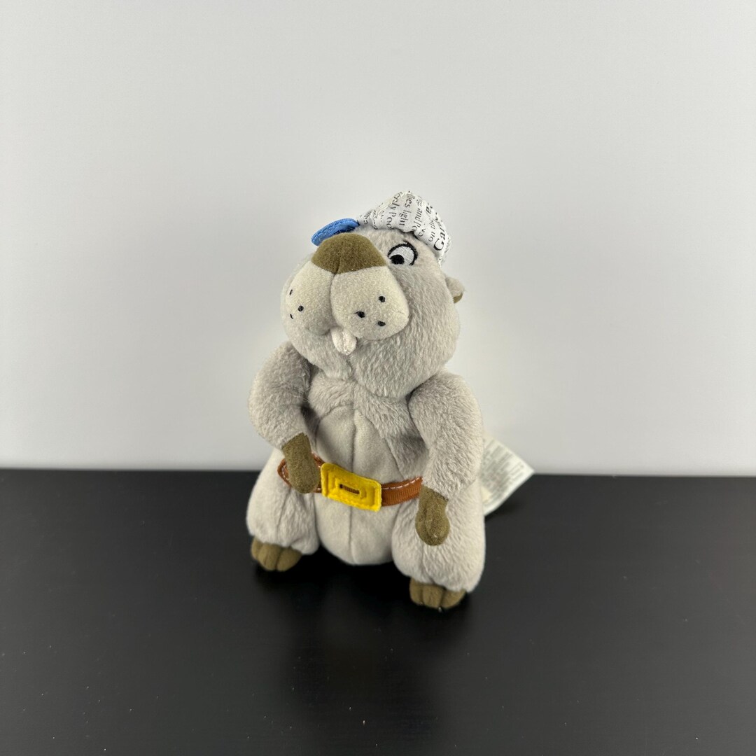 Vintage 90s Gopher Winnie the Pooh Star Bean Fisher-price Mattel Beanie ...