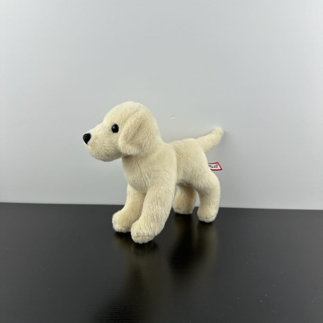 Douglas Cuddle Toy Rare Mini Yellow Lab Dog 7” #803T Realistic Golden ...