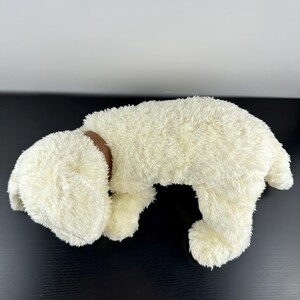 TY Classics Tidbit Vintage Puppy Dog Plush Cream Ivory White Stuffed ...