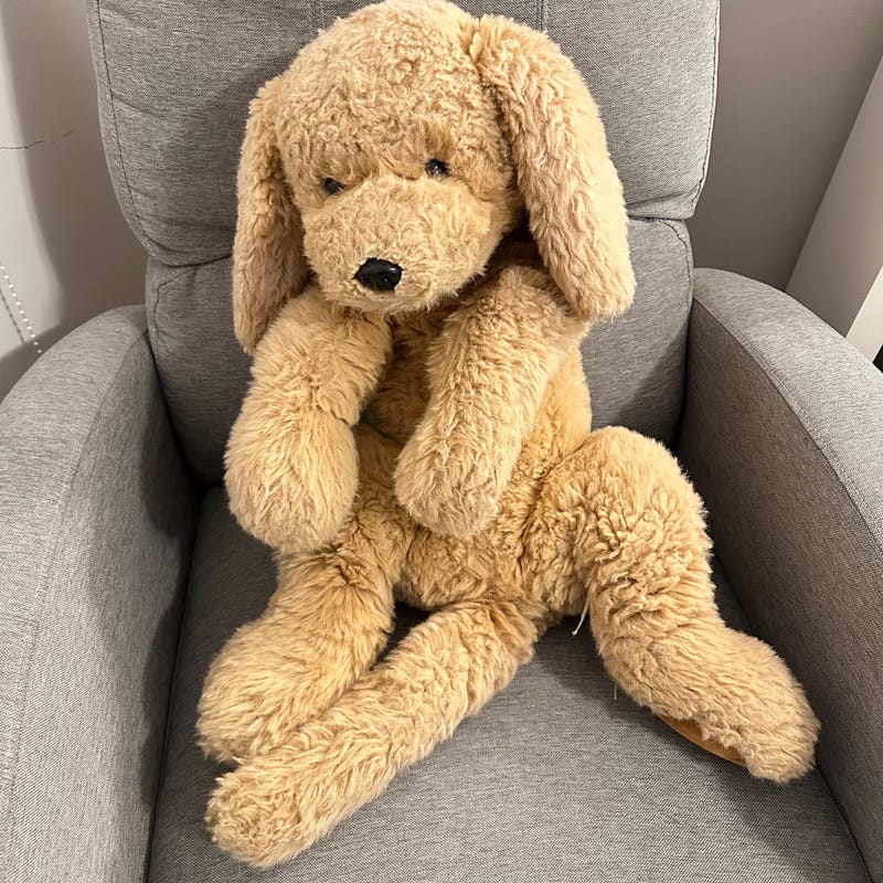 Big Realistic Dog Plush - Etsy