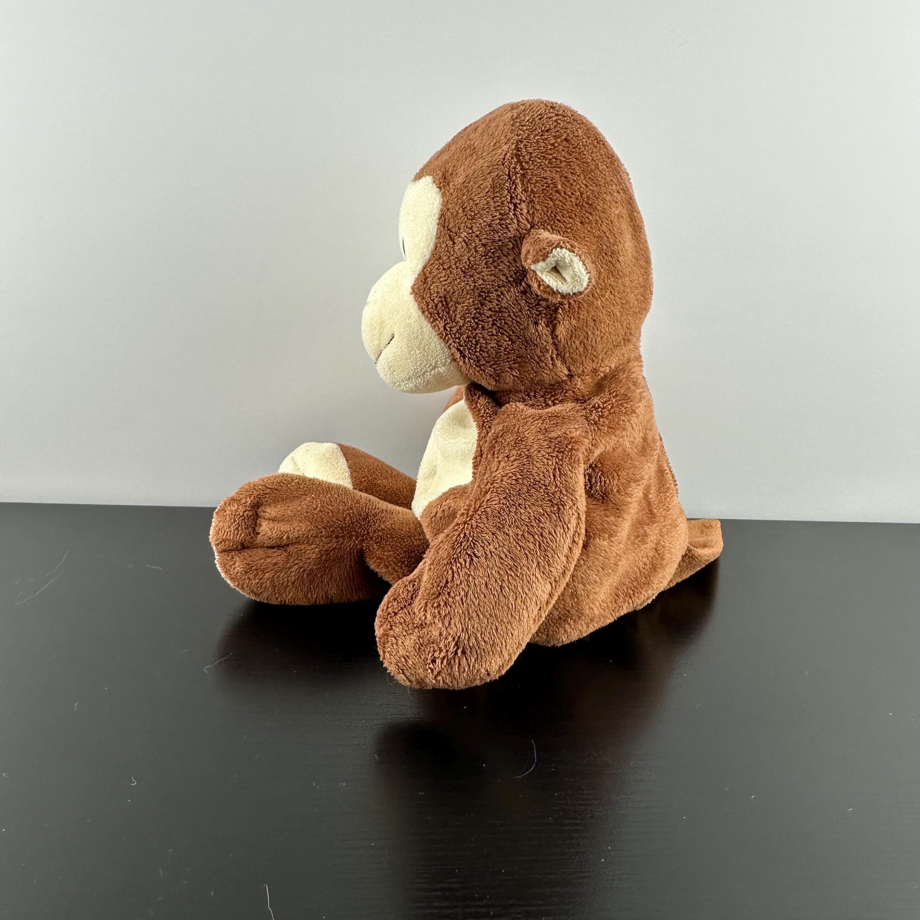 Vintage TY Pluffies Collection Dangles the Brown Monkey 10” RARE Plush ...