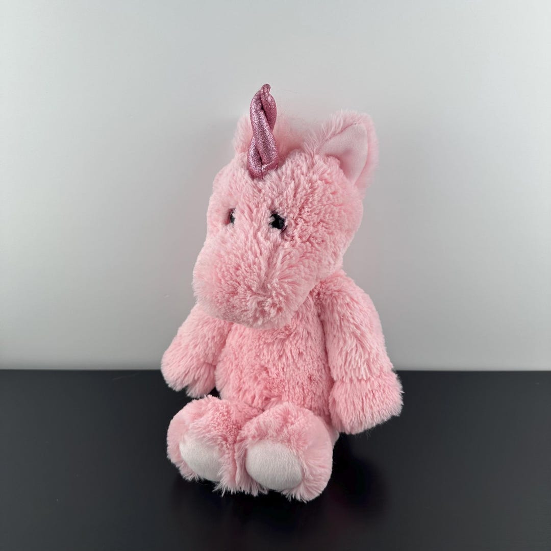 TY Attic Treasure Cuddlys Estelle the Pink Unicorn 14” Large Size Plush ...