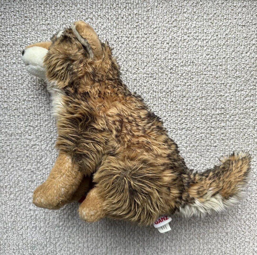 Vintage Webkinz Signature Endangered Red Wolf Plush NO CODE Retired ...