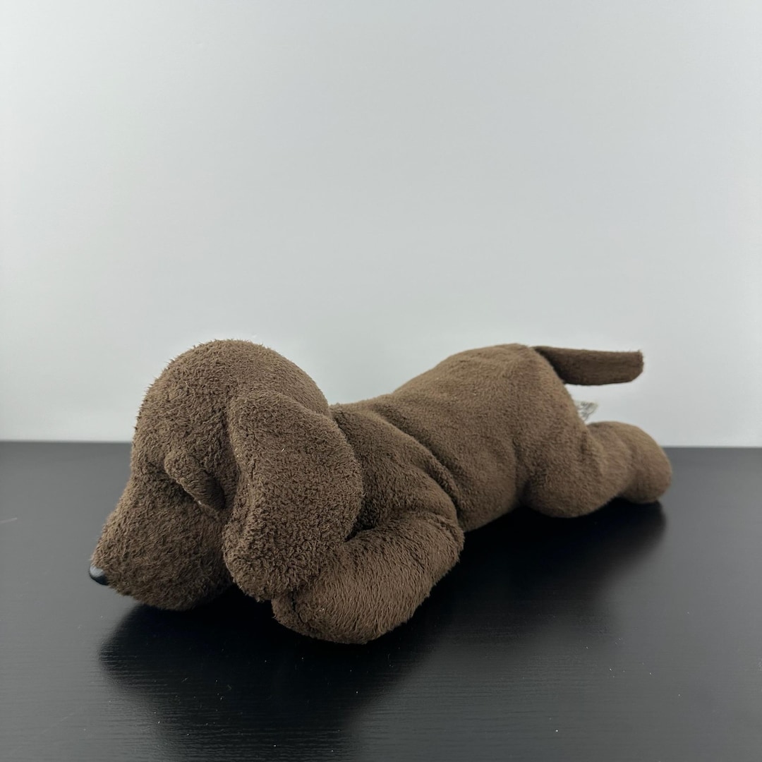 Russ Berrie Rare Fudge Chocolate Lab Puppy Dog Labrador 9” Brown Plush ...