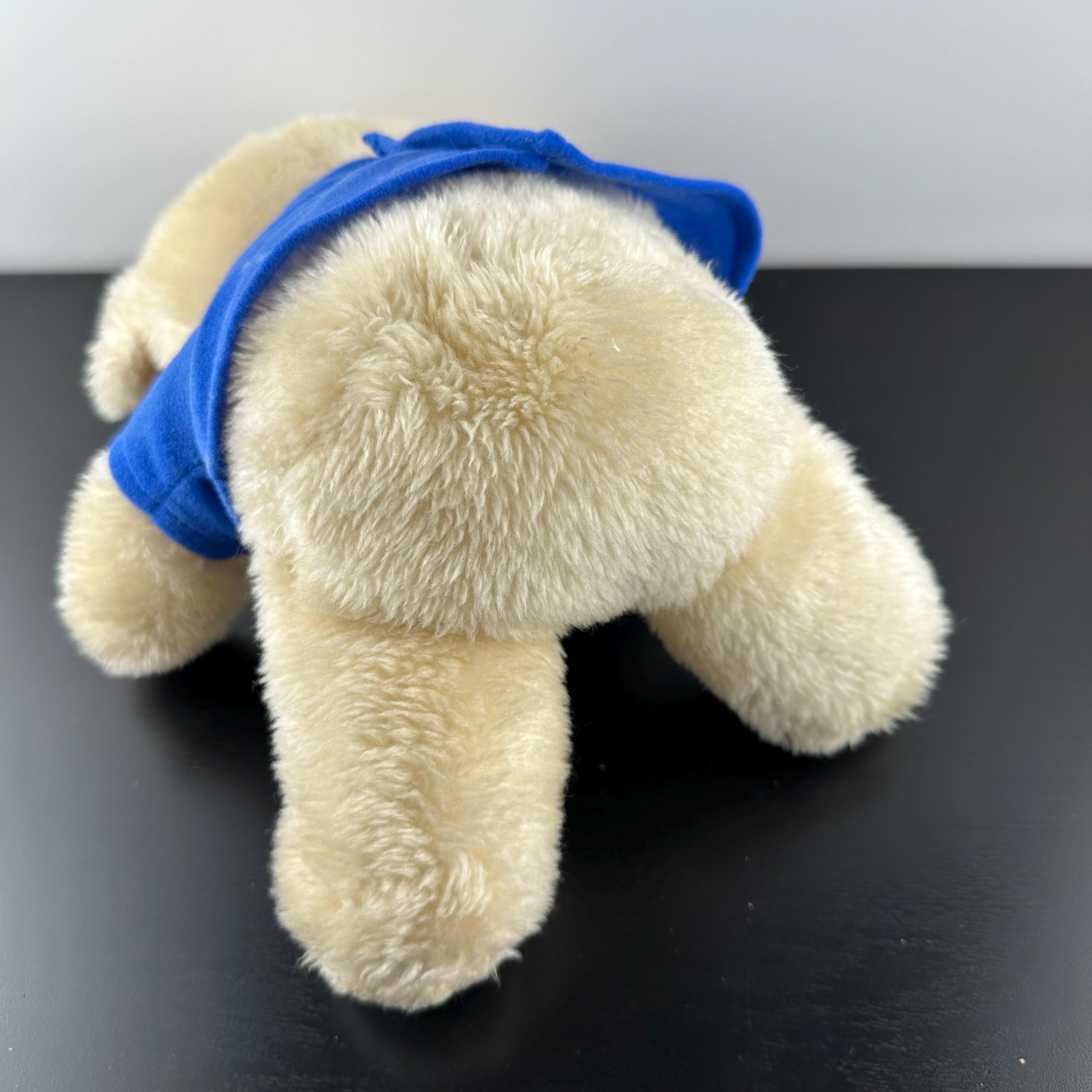 Vintage 1985 SNUGGLE Bear Fabric Softener 14" Stuffed Animal Teddy ...