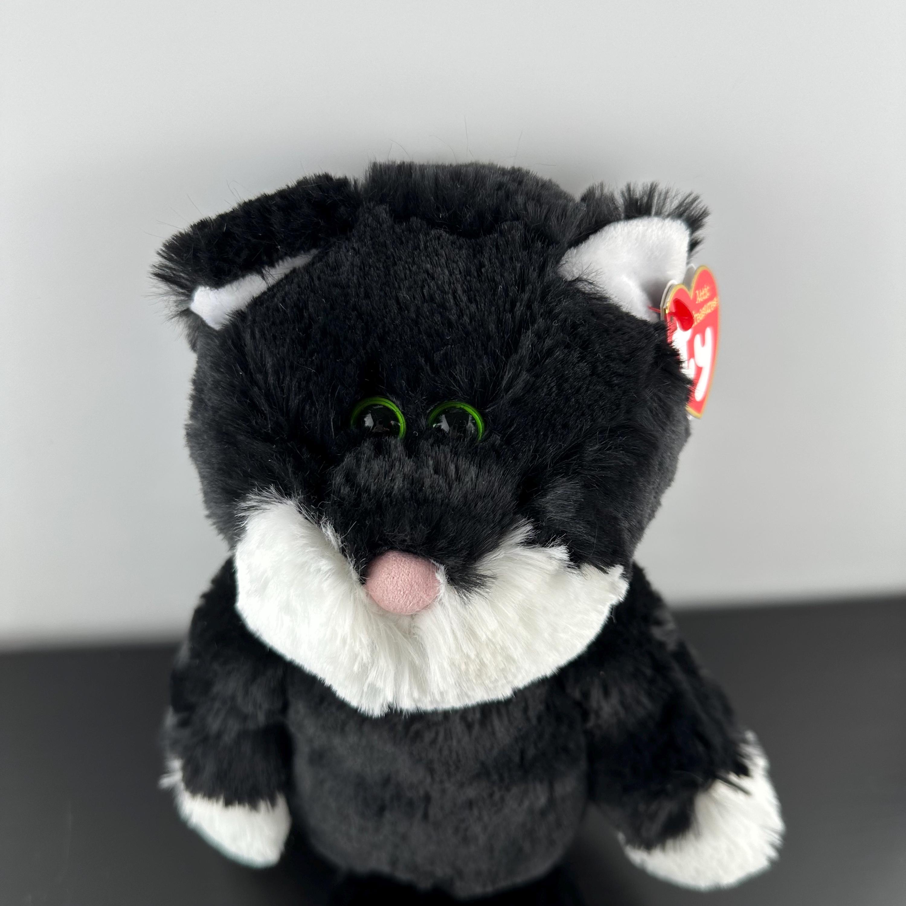 TY Vintage Bessie the Black and White Cat - Attic Treasures Cuddlys ...
