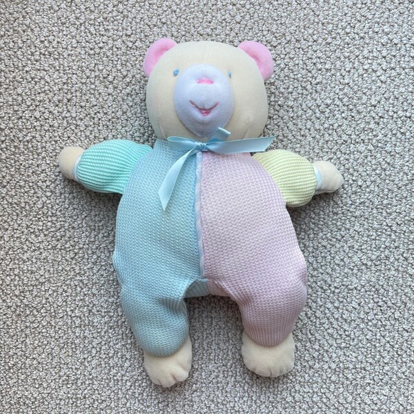 Pastel Teddy Bear - Etsy