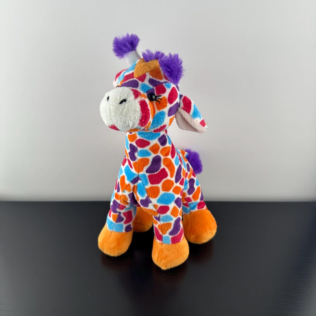Ganz Webkinz Sunset Giraffe Plush Stuffed Animal Toy HM674 11" Vintage Collectible No Code - Etsy