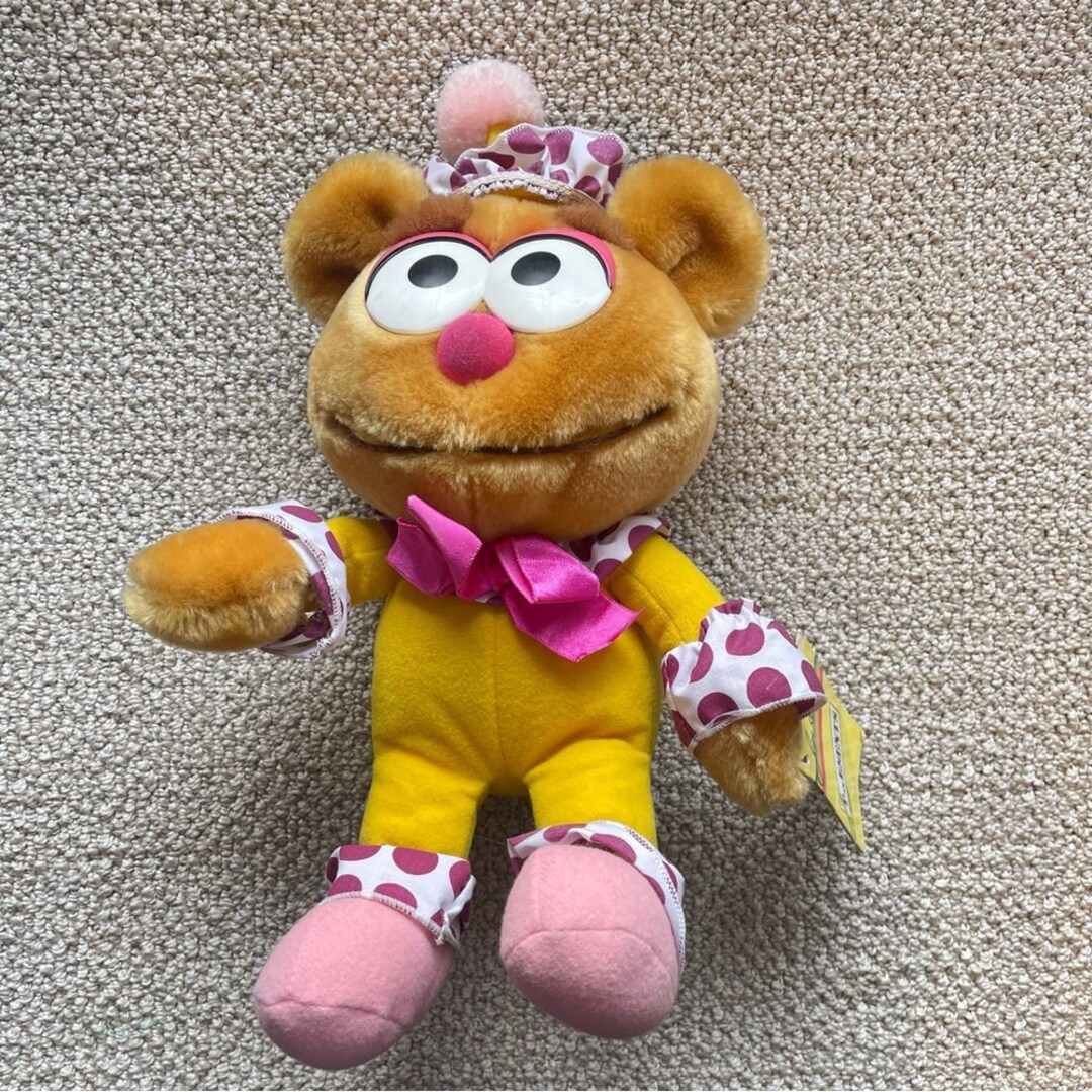 NWT Vintage Henson Baby Fozzie the Clown Fraggle Rock Plush Dakin ...