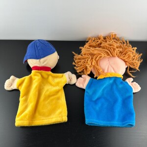 Vintage Caillou and Rosie Puppets Plush Stuffed Animals 1999 2001 - Etsy